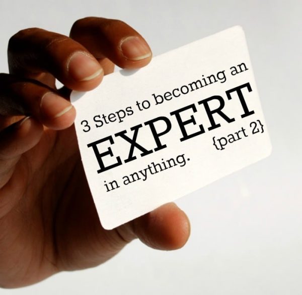 3 Steps to Becoming an Expert in Anything: Part 2 – Gifted Guru
