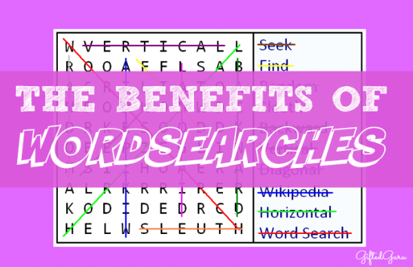 The Benefits of Wordsearches – Gifted Guru
