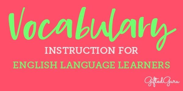 Best Practice in Vocabulary Instruction for English Language Learners ...