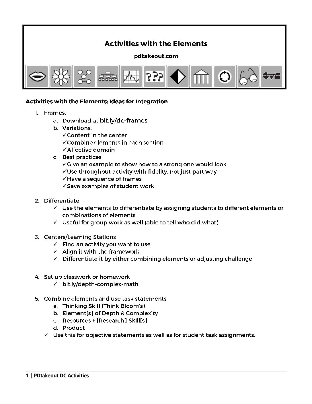 DC1-Module6-Activities with the Elements_handout – Gifted Guru