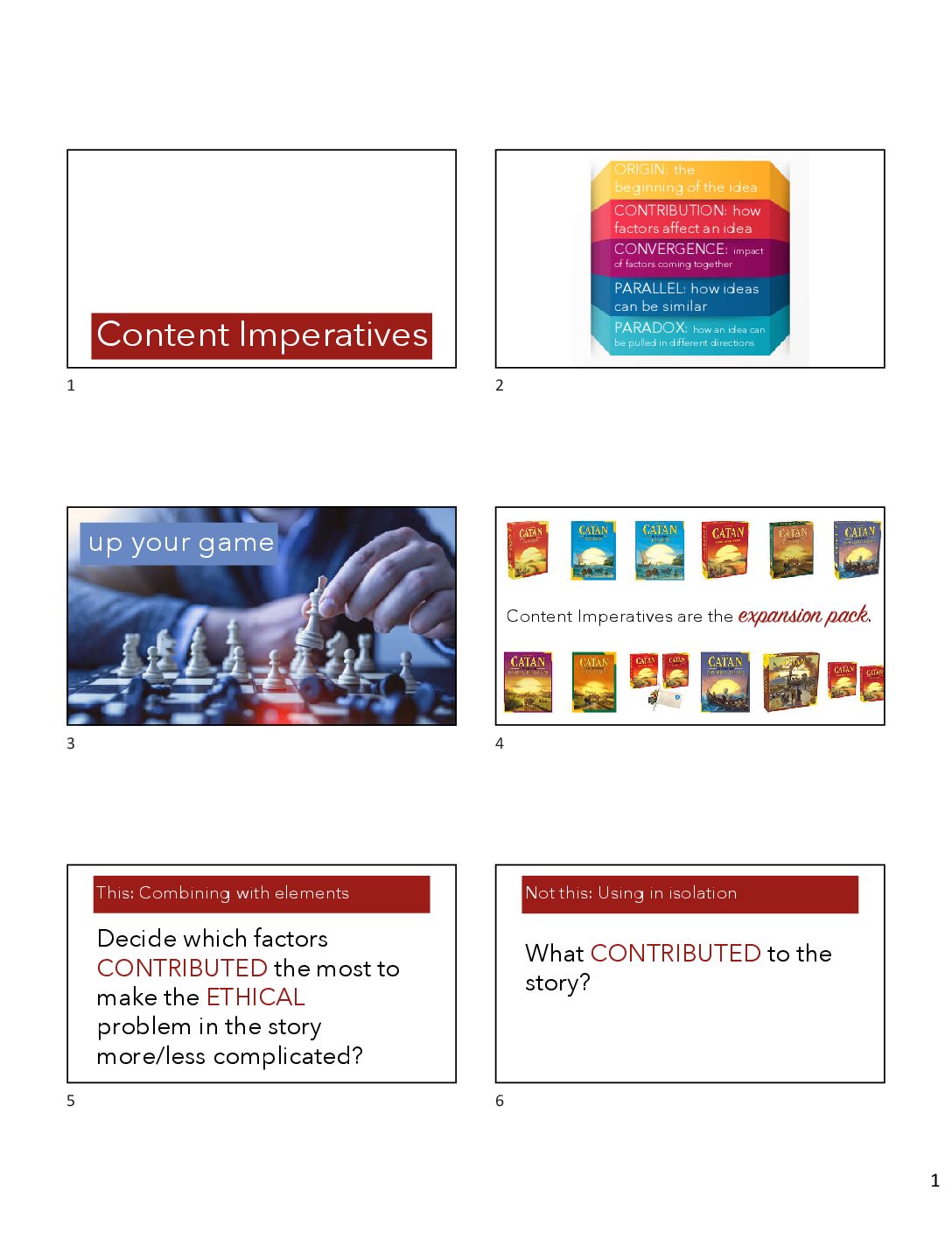 Disrupting Content Imperatives – Gifted Guru