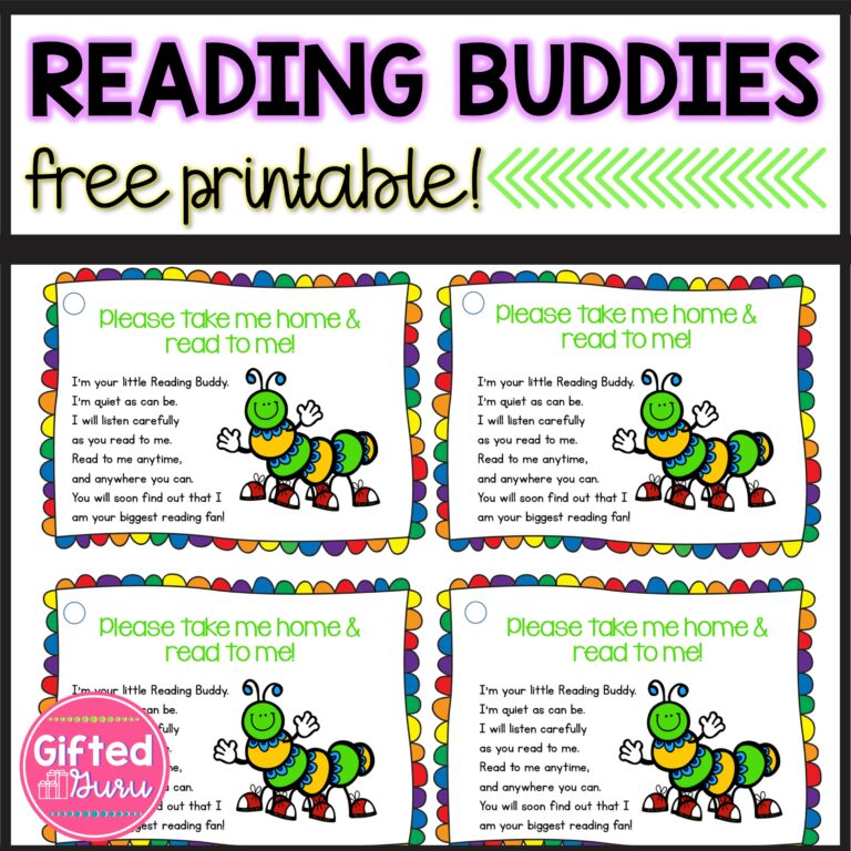 Reading Buddies Cover – Gifted Guru