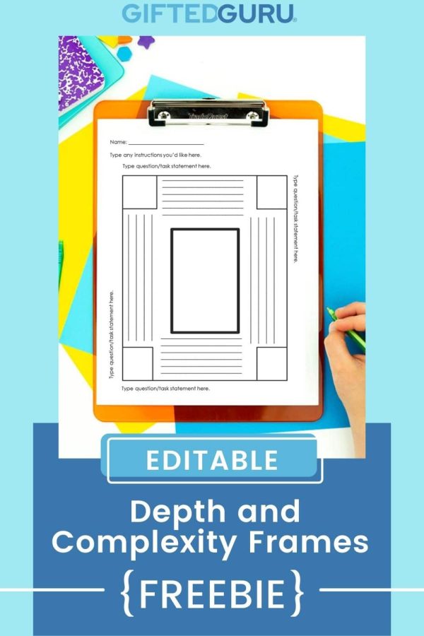 Depth & Complexity Frames – Gifted Guru