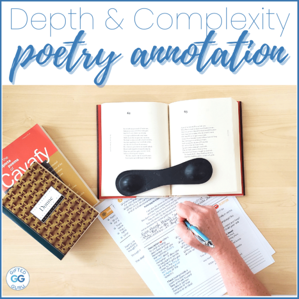 Depth and Complexity Poetry Annotation Activity – Gifted Guru