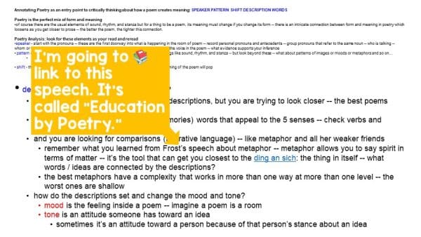 Depth and Complexity Poetry Annotation Activity – Gifted Guru